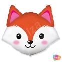 BALÃO METALIZADO 60CM RAPOSA - BALÃO RAPOSA 60CM - RICA FESTAS