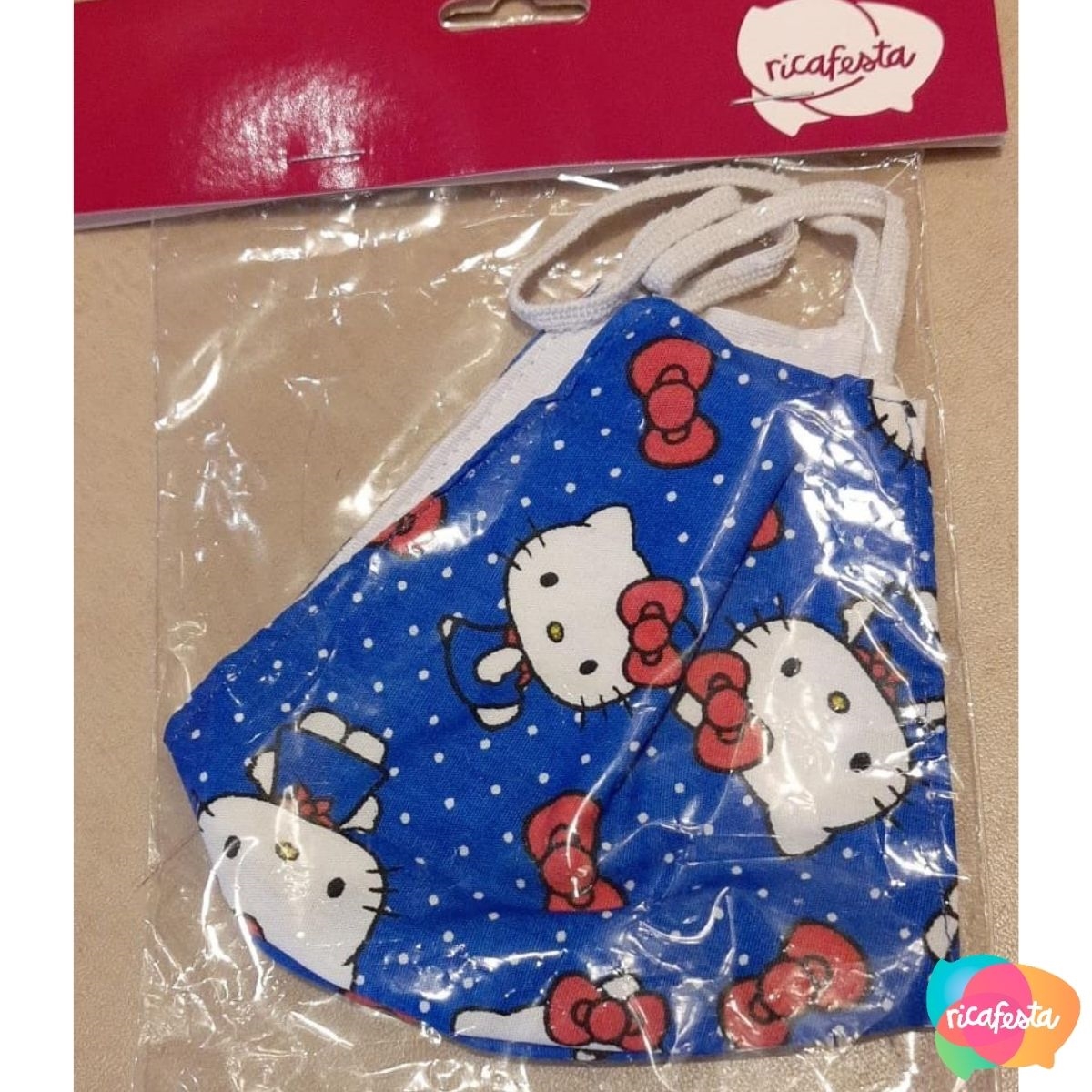 MASCARA FACIAL LAVAVEL M HELLO KITTY AZUL - MASCARA FACIAL HELLO KITTY ...