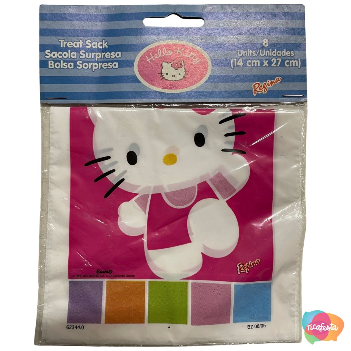 SACOLA SURPRESA HELLO KITTY COM 8 UNID - SACOLA SURPRESA HELLO KITTY ...