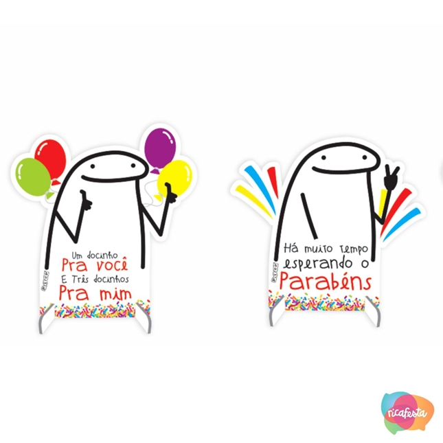 KIT ENF FLORK 6 UNID - KIT ENFEITE FLORK - RICA FESTAS KIT ENF FLORK 6 UNID - KIT ENFEITE FLORK - RICA FESTAS