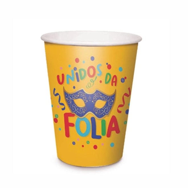 COPO DE PAPEL CARNAVAL - COPO DE PAPEL CARNAVAL 8 UN - RICA FESTAS